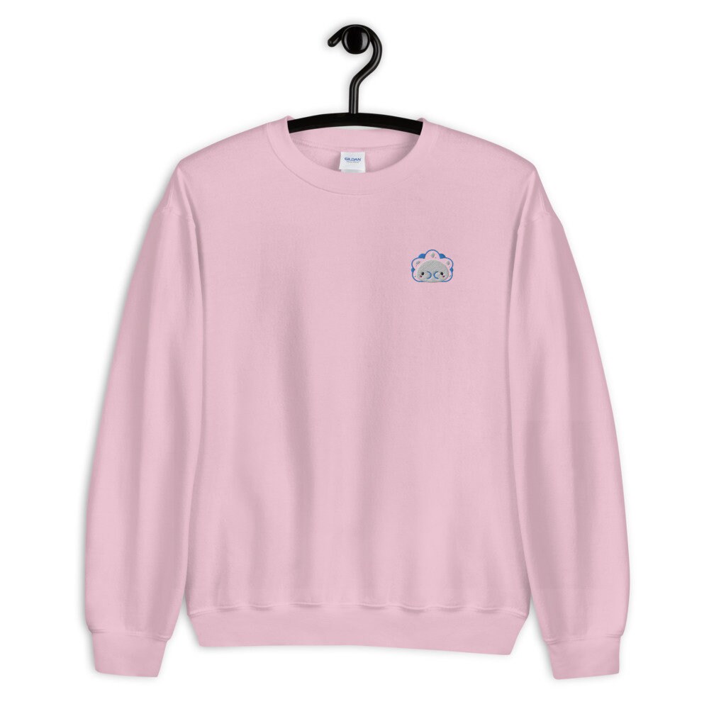 Embroidered Cute Snom Sweatshirt Ice Mon Sweatshirt Cute - Etsy