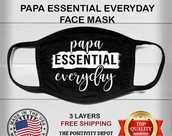 Papa Mask | Etsy