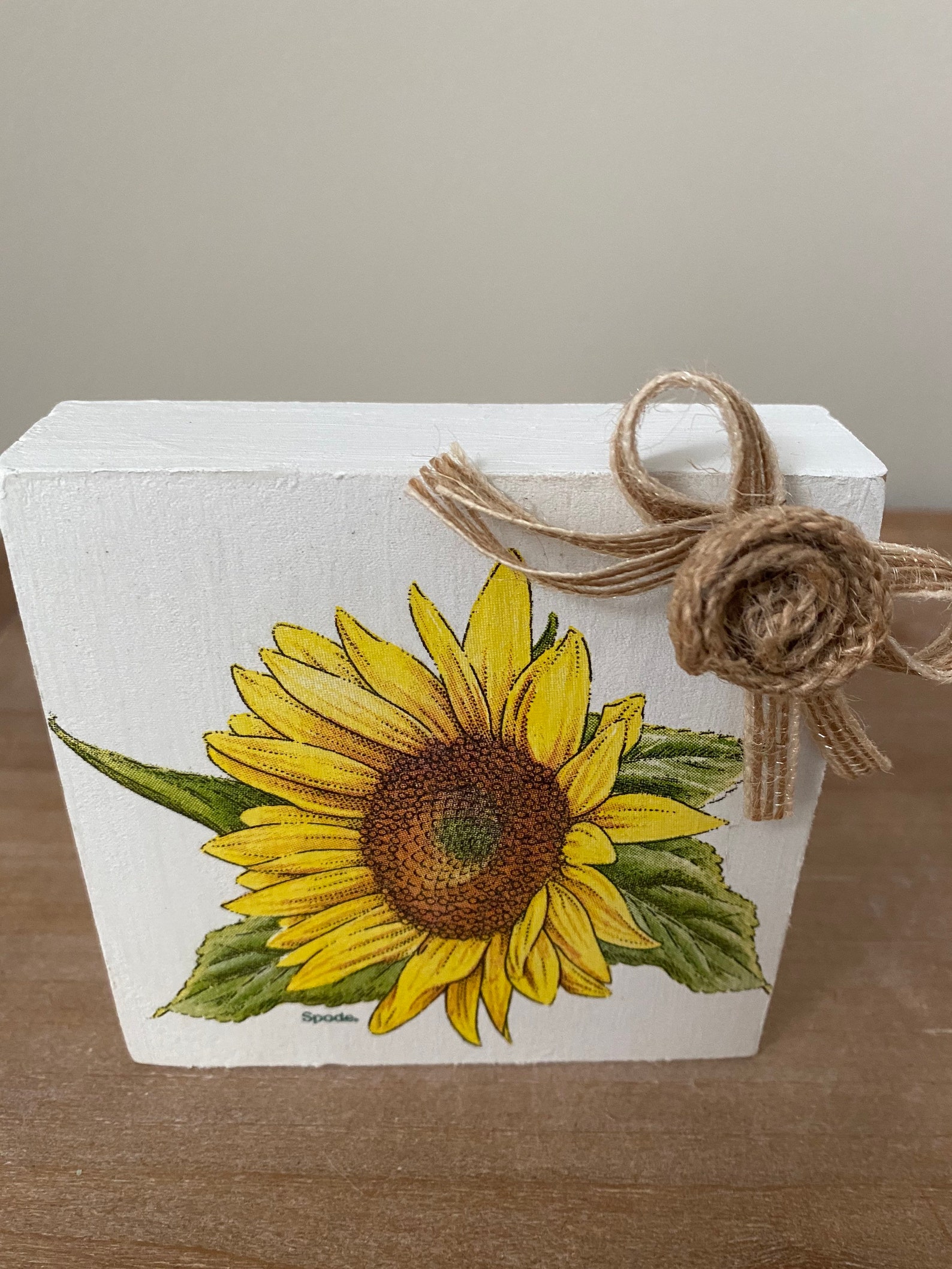 Sunflower Shelf Sitter Sunflower and Bees Shelf Sitter - Etsy