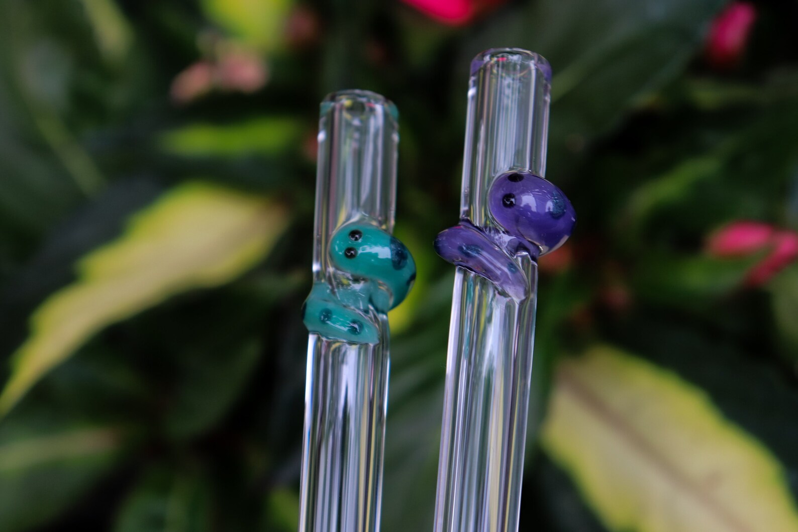 Snake Glass Drinking Straws - Etsy