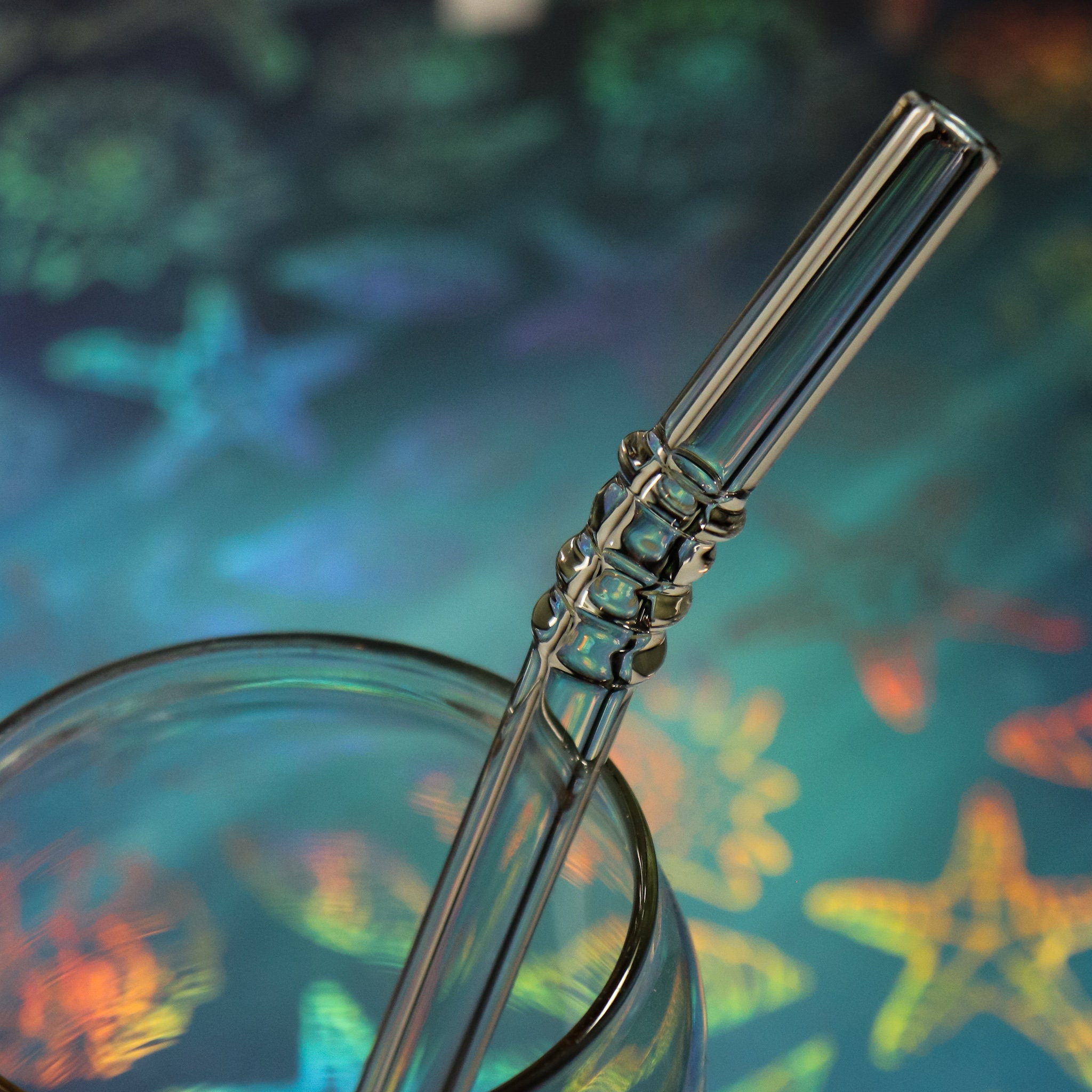 Faux Bendy Glass Drinking Straws | Etsy