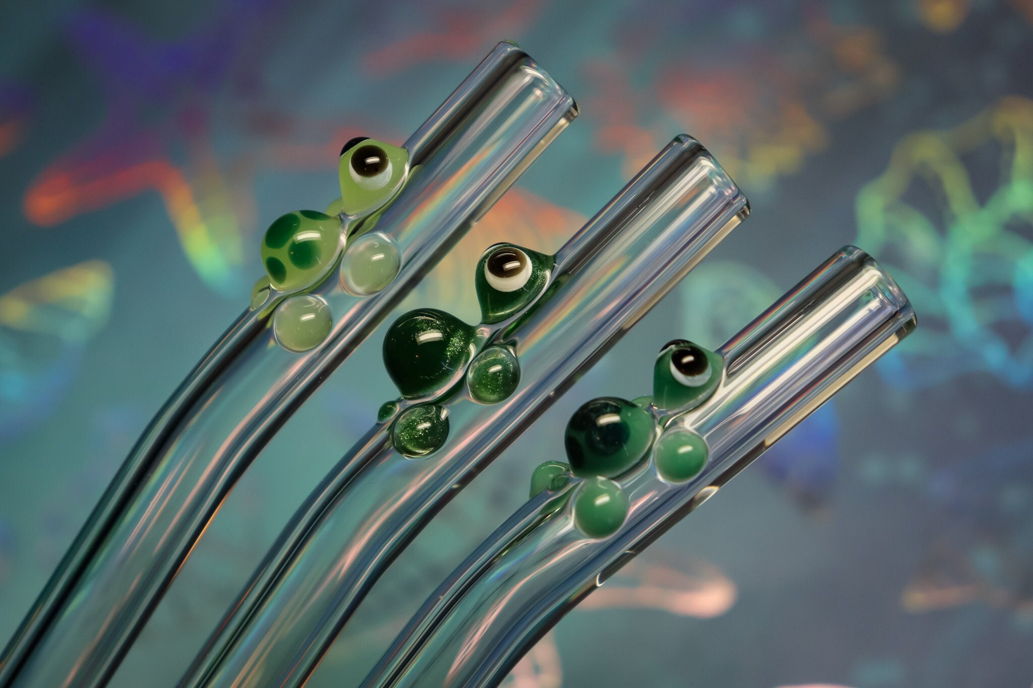 Turtle Glass Drinking Straw - Etsy Canada