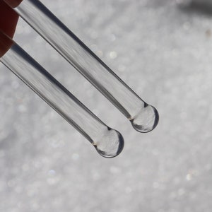 Orca Glass Stir Stick, Reusable Custom Handcrafted Glassware - Etsy