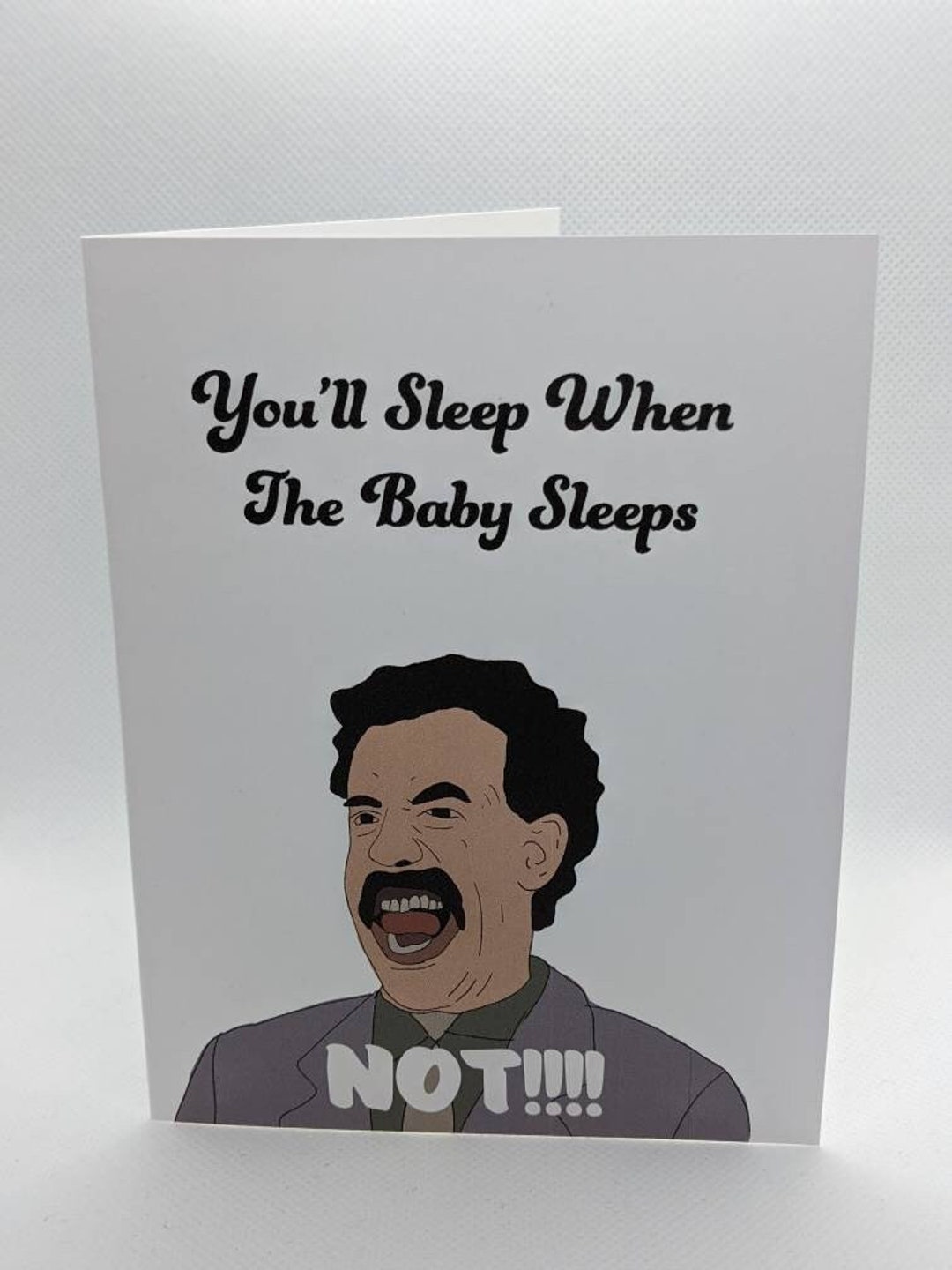 Lustige Borat Baby Shower/Neue Baby Karte - Etsy Österreich