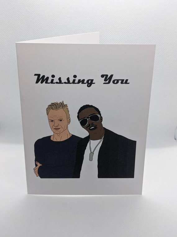 Funny P Diddy and Sting Missing You Card | Etsy