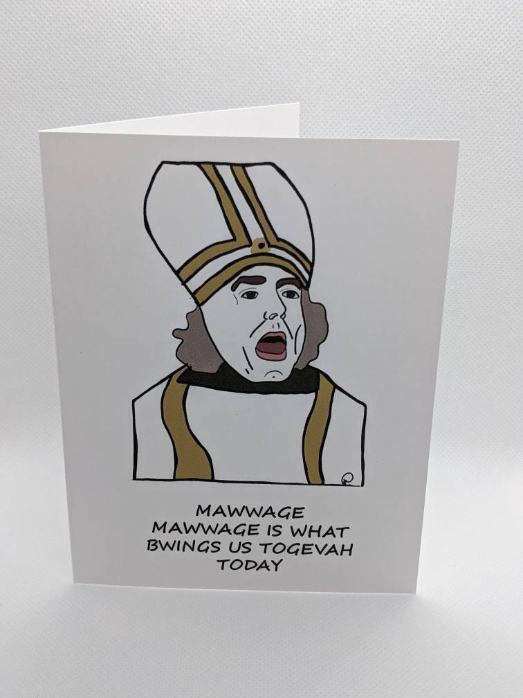 Princess Bride Funny Engagement/Wedding/Bridal Shower Card | Etsy