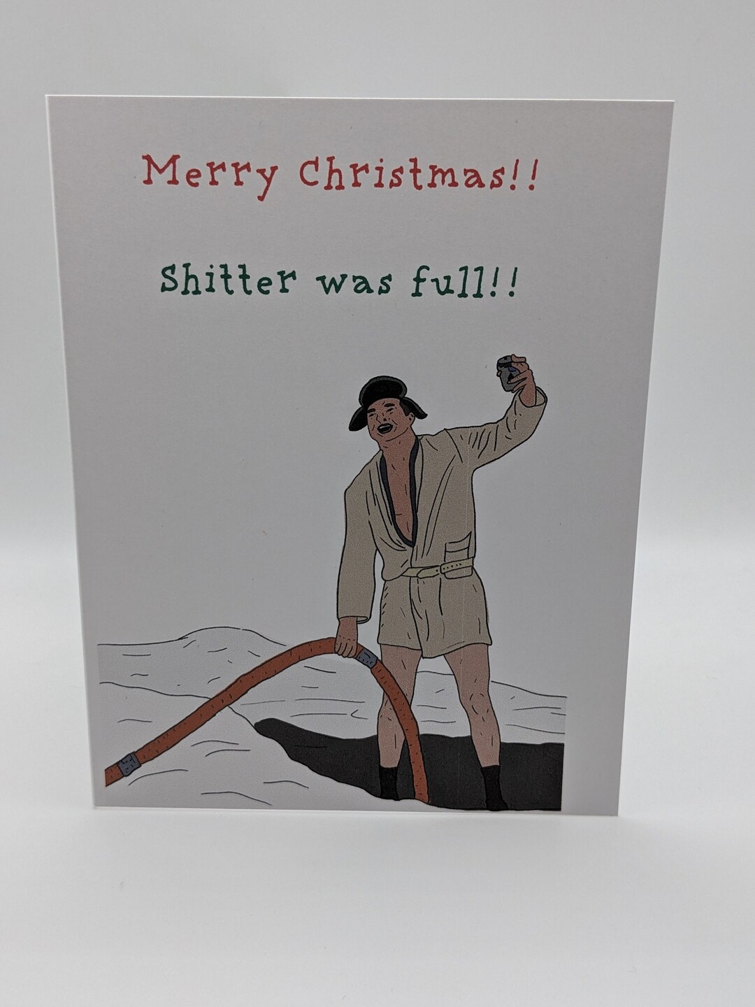 National Lampoon's Christmas Vacation Cousin Eddie Shtter Was Full Card ...