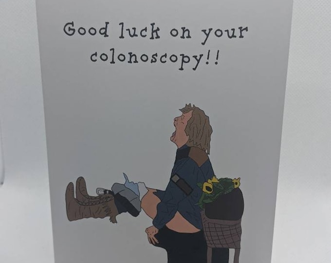 Cheerful Colonoscopy Recovery Card - Funny Get Well Soon Humor From ...
