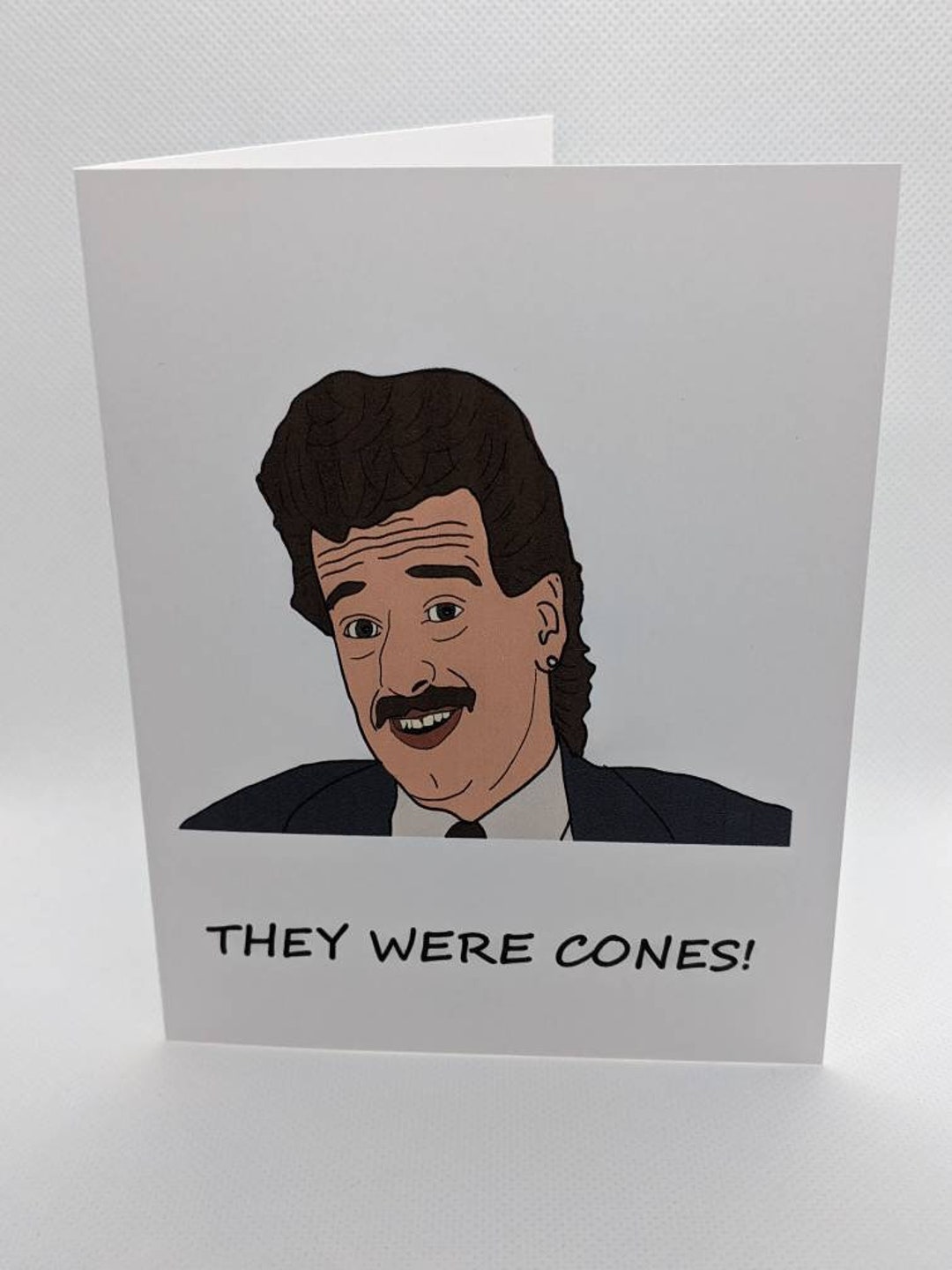 They Were Cones! Funny Wedding Singer Card - Etsy