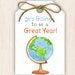 It's Going to Be a Great Year, Back to School Printable Tag, Teacher ...