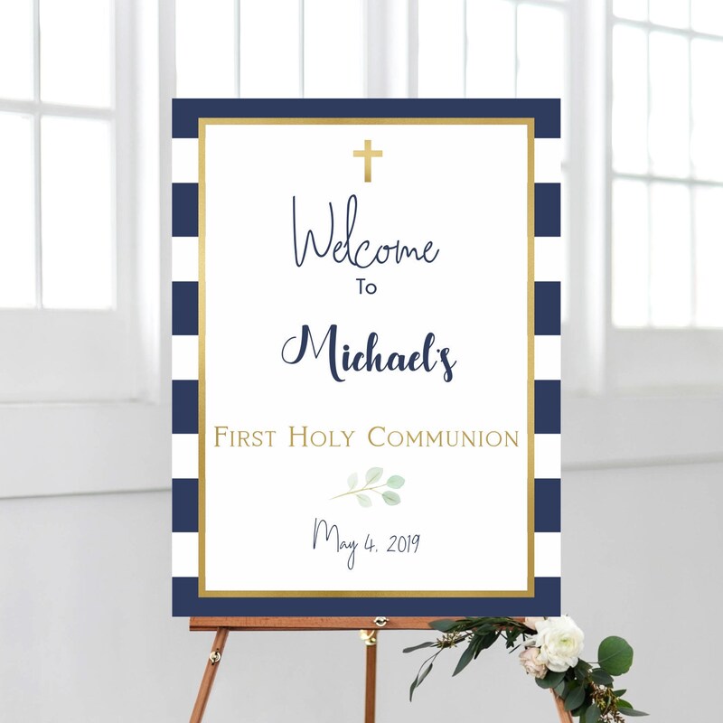 Communion Banner - Etsy