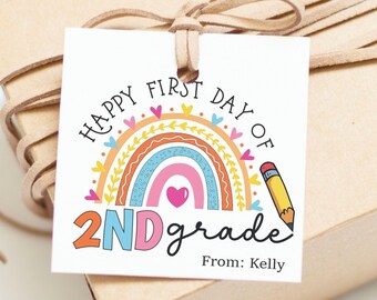 Back to School Gift Tags. Tags for Teachers. Printable PDF. - Etsy