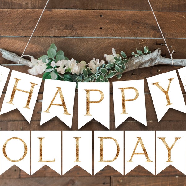 Holiday Banner - Etsy