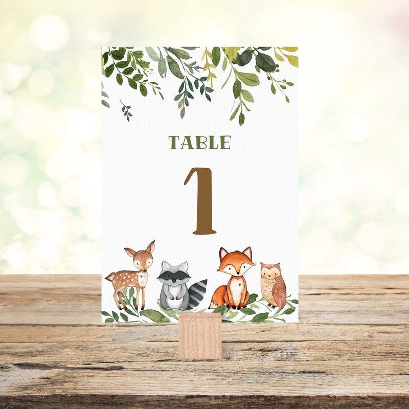 Shower Table Numbers - Etsy