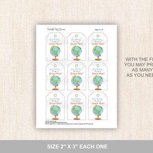 It's Going to Be a Great Year, Back to School Printable Tag, Teacher ...