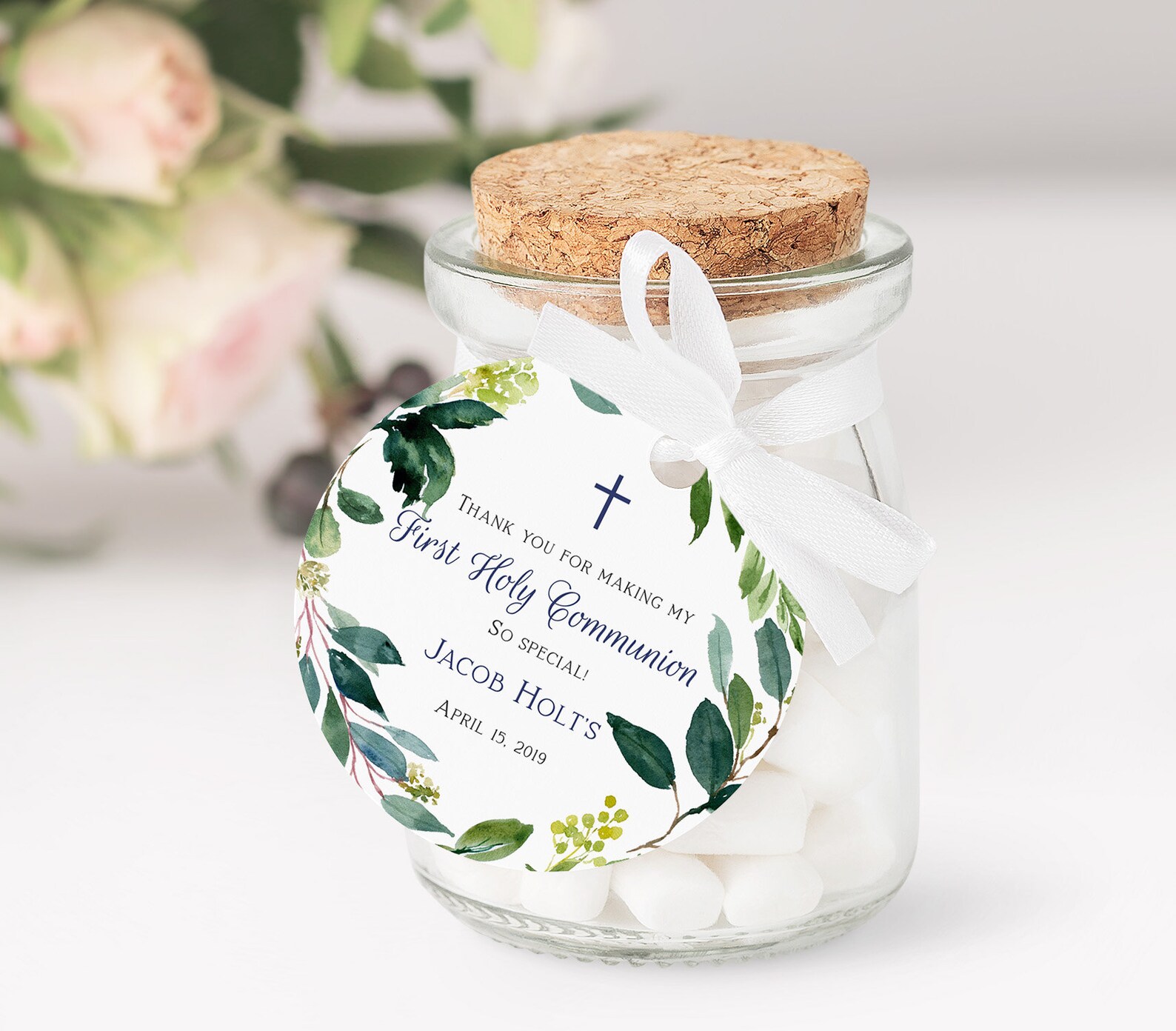 Printable Table Numbers, First Communion Table Number, Baptism, Instant ...