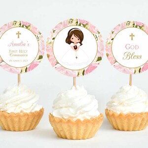 First Communion Menu Editable, Girl First Holy Communion, Siblings ...