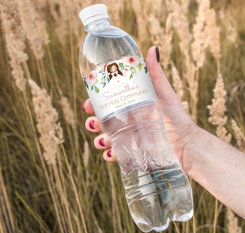 CENTERPIECES Girl First Holy Communion Printable First Holy - Etsy