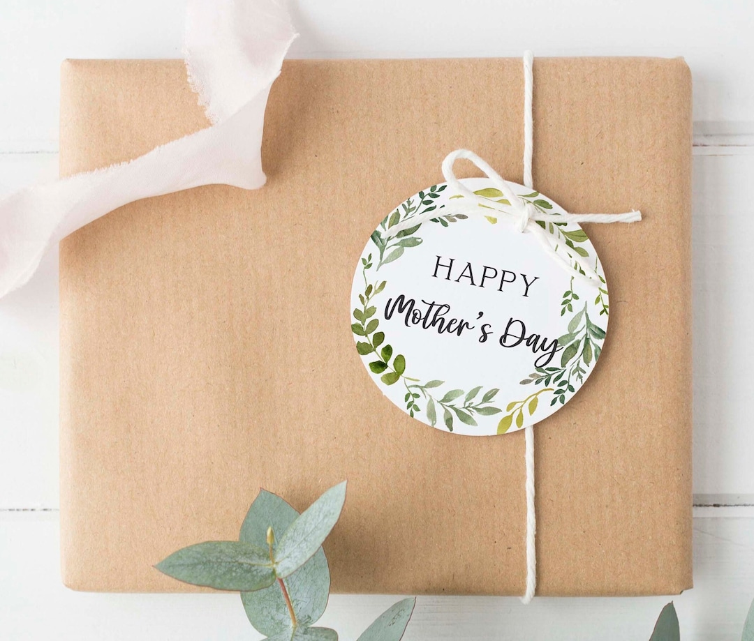 Happy MOTHER'S Day Tag, Printable Mothers Day Gift Tags, Mothers Day ...
