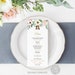 Girl First Communion Menu Template, Printable Menu, Girl 1st Communion ...
