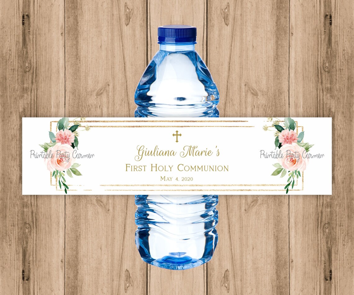 Printable Table Numbers, First Communion, Baptism Numbers, Wedding ...