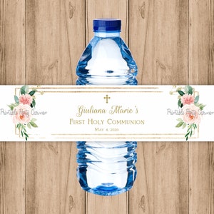 Printable Table Numbers, First Communion, Baptism Numbers, Wedding ...