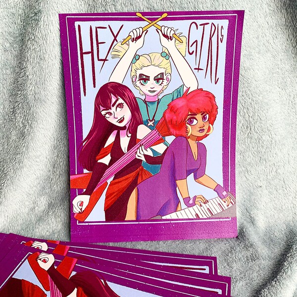 Hex Girls Poster - Etsy