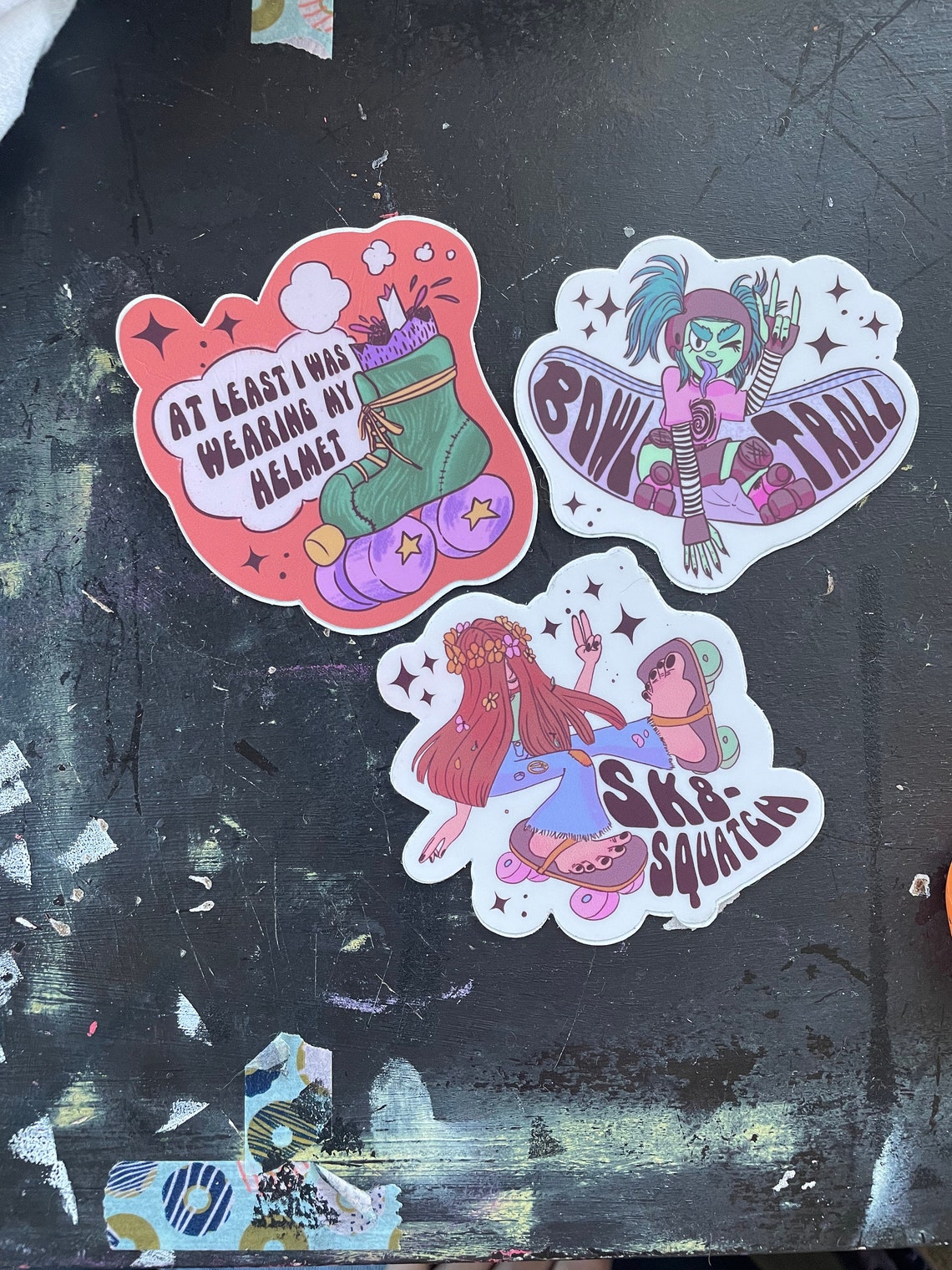 Sk8r Ghoul Sticker Pack - Etsy