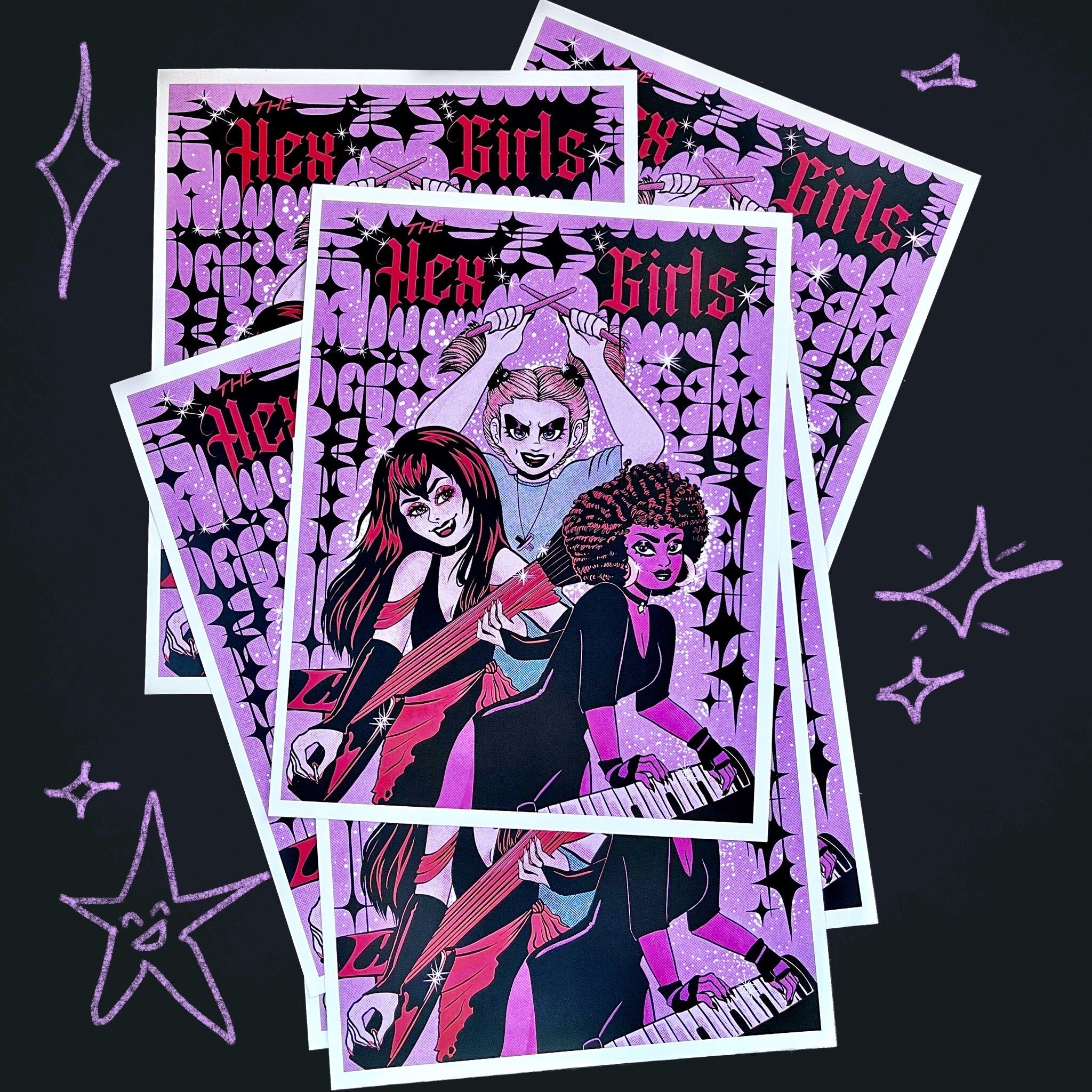 Hex Girls Tour Poster 2.0 - Etsy