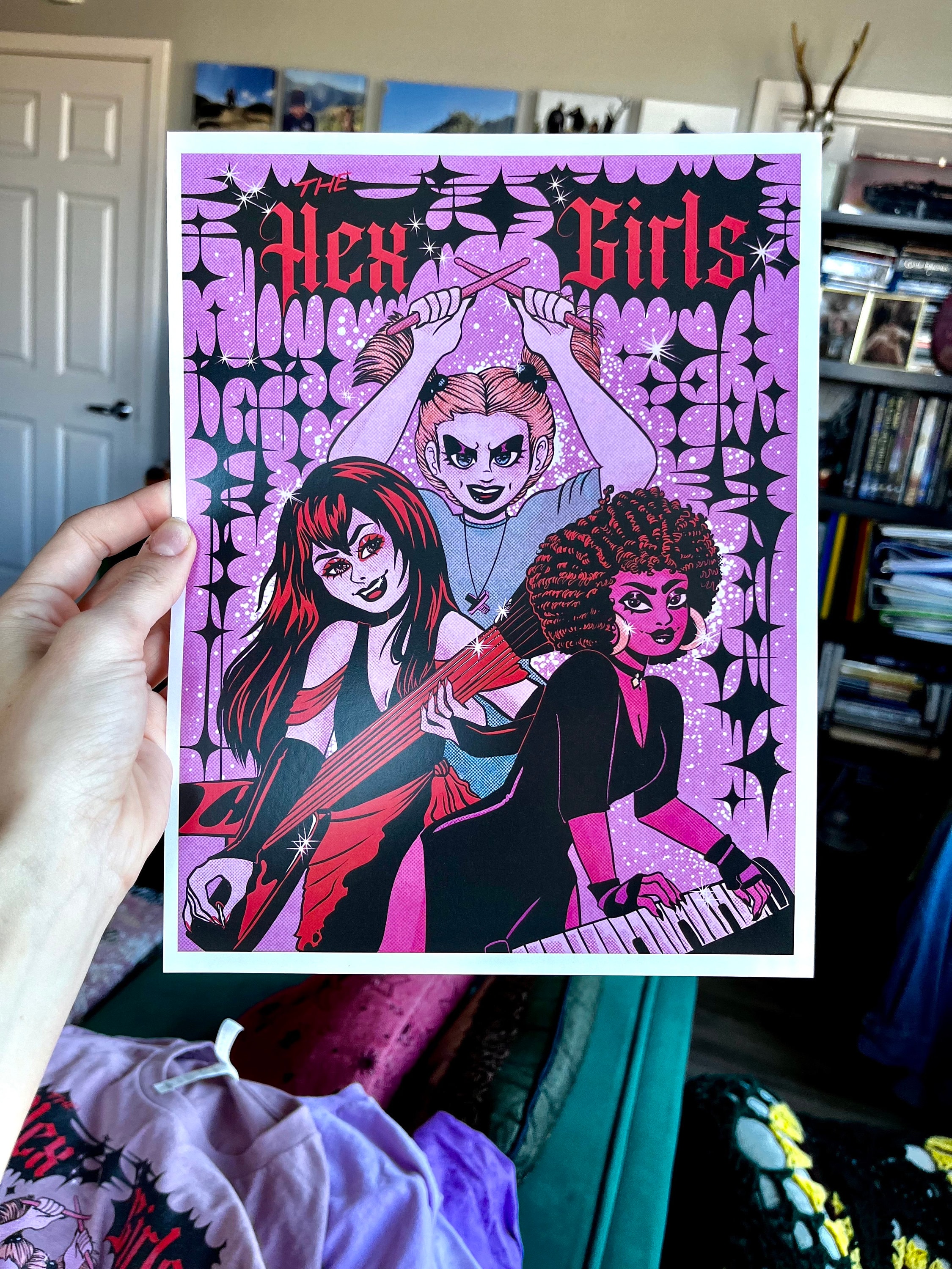 Hex Girls Tour Poster 2.0 - Etsy