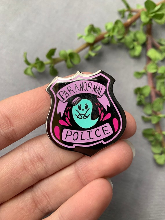 Paranormal Police Badge | Etsy