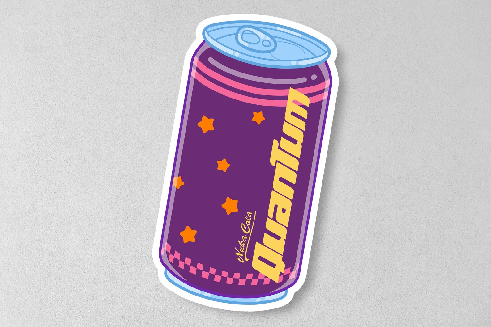 Nuka Cola Quantum Soda Can Sticker high quality durable | Etsy