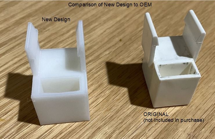 Elfa Caster Wheel Mount Clip - Etsy