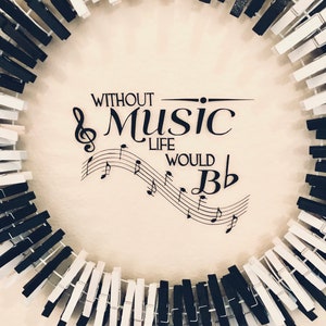 Music Wreath, Large Music Teacher Wreath, Music Lovers Wreath ...