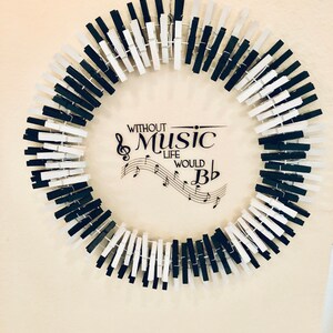 Music Wreath, Large Music Teacher Wreath, Music Lovers Wreath ...