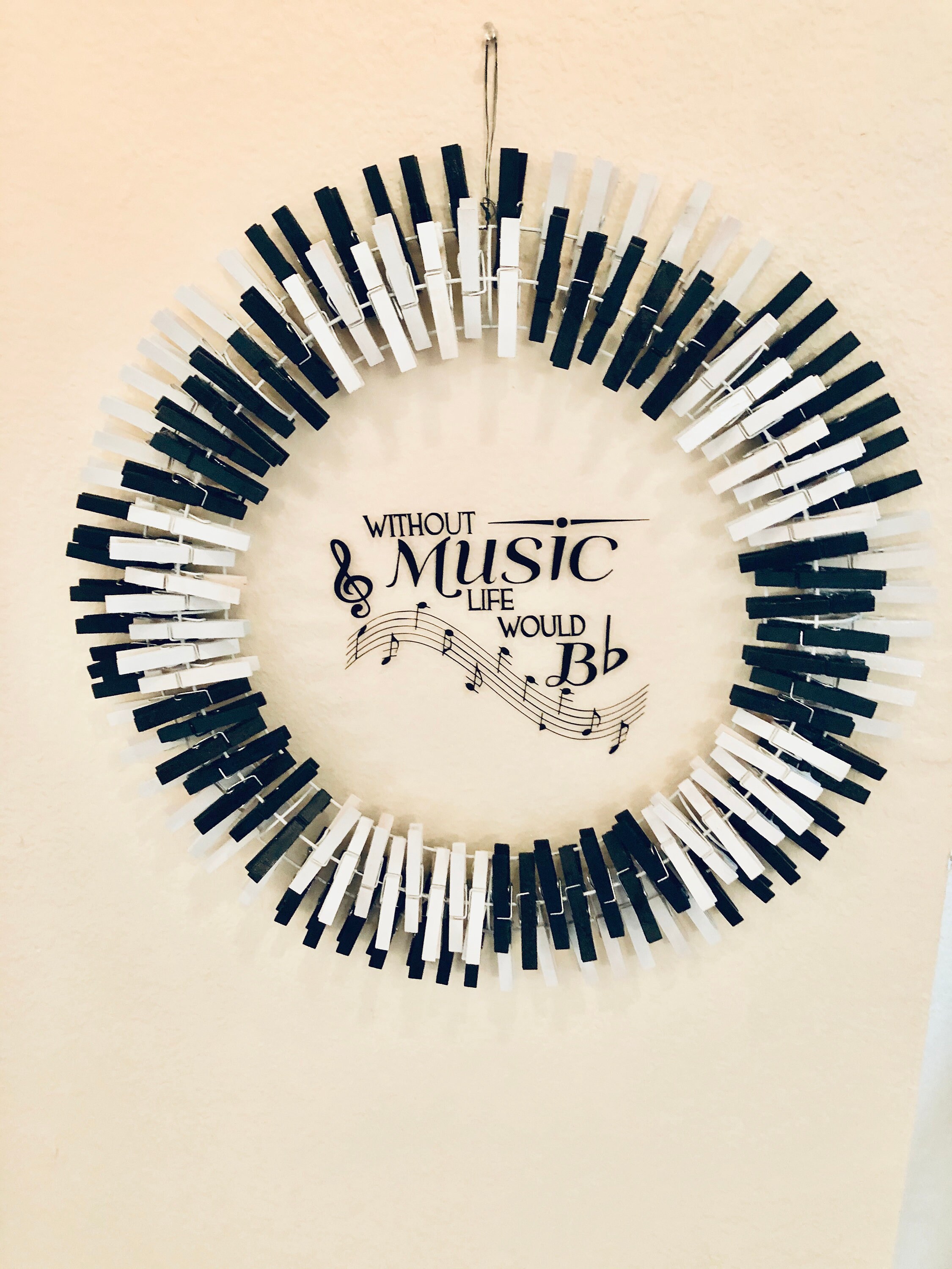 Music Wreath, Large Music Teacher Wreath, Music Lovers Wreath ...
