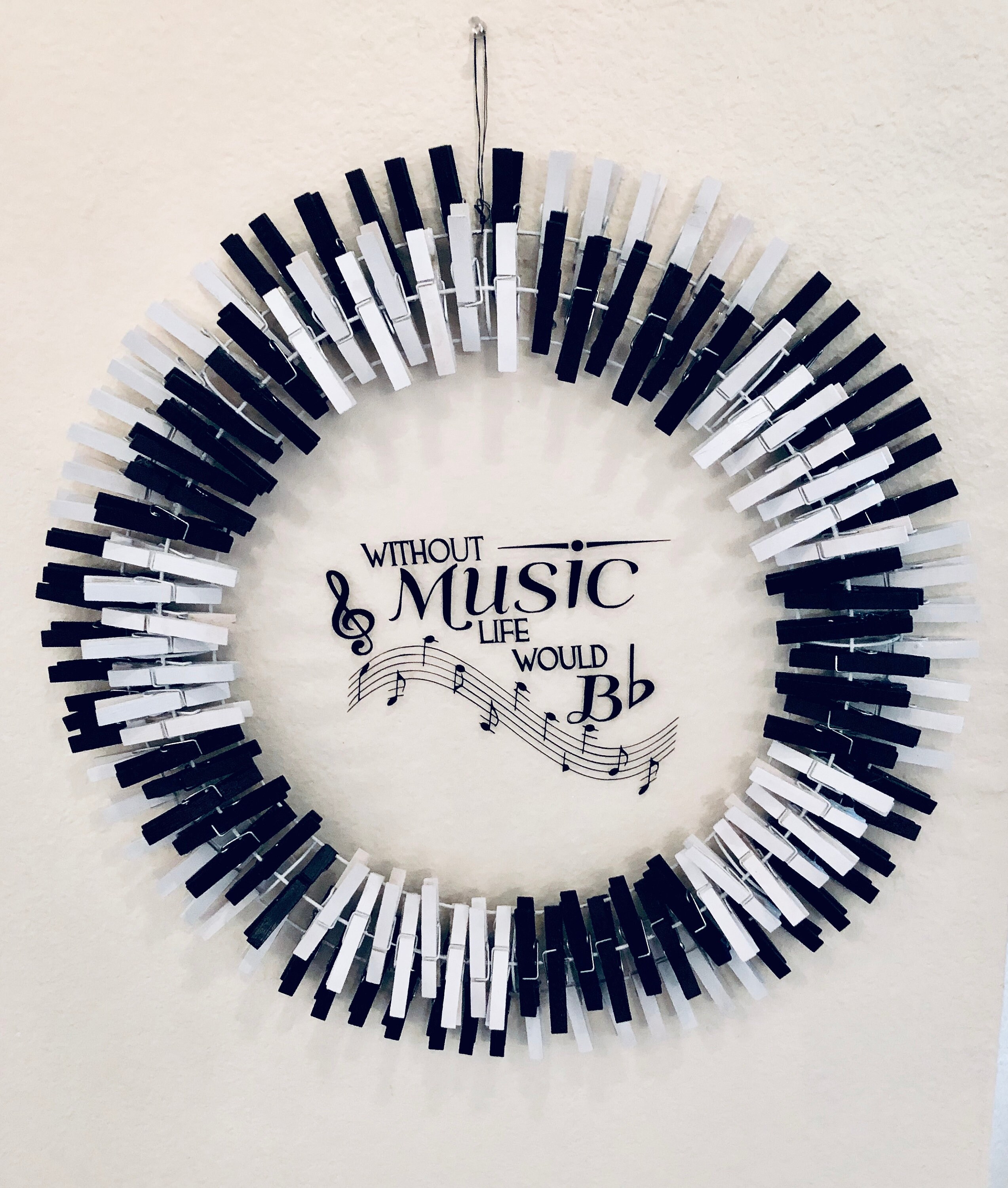 Music Wreath, Large Music Teacher Wreath, Music Lovers Wreath ...