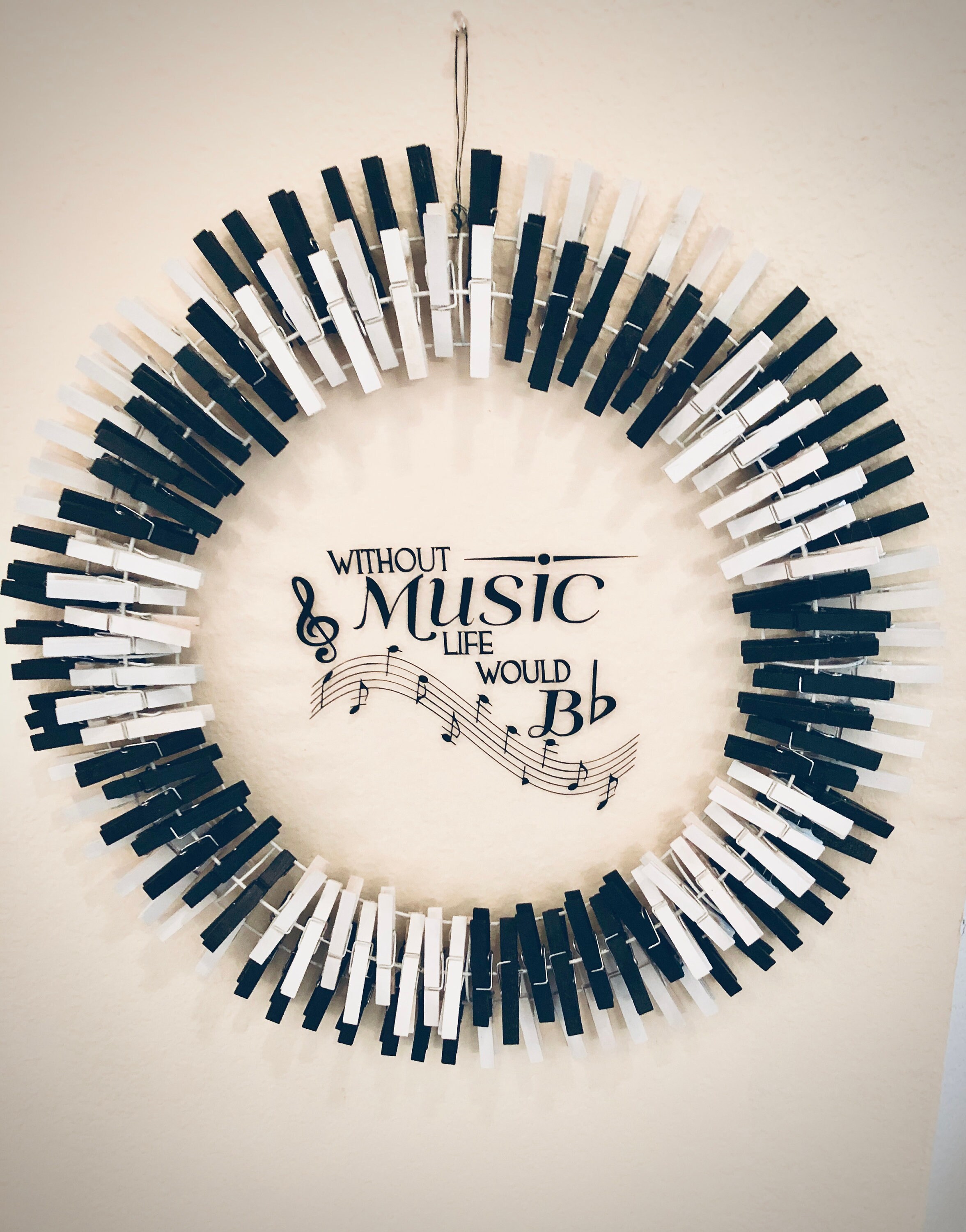 Music Wreath, Large Music Teacher Wreath, Music Lovers Wreath ...