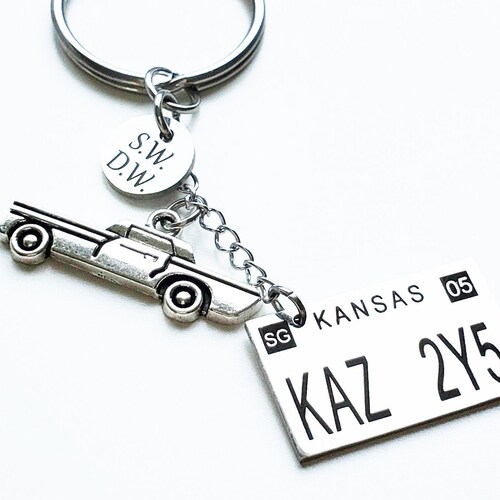 Supernatural Keychain Sam Winchester Dean Winchester | Etsy
