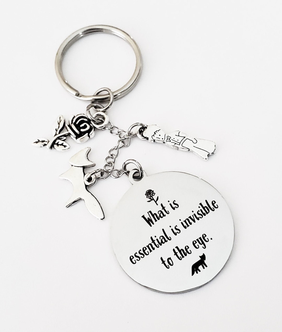 The Little Prince Keychain - What is Essential is Invisible to the Eye ...