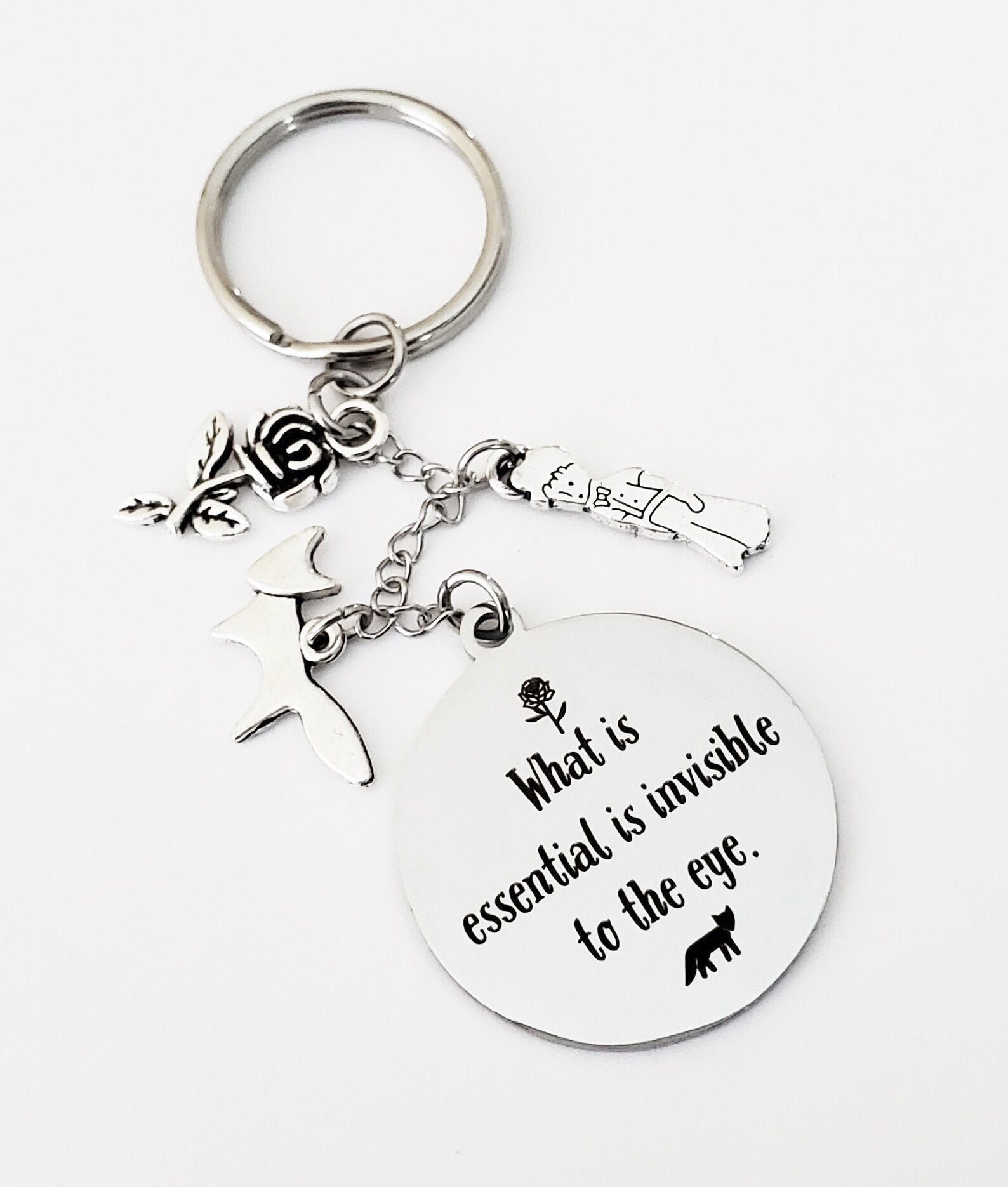 The Little Prince Keychain - What is Essential is Invisible to the Eye ...