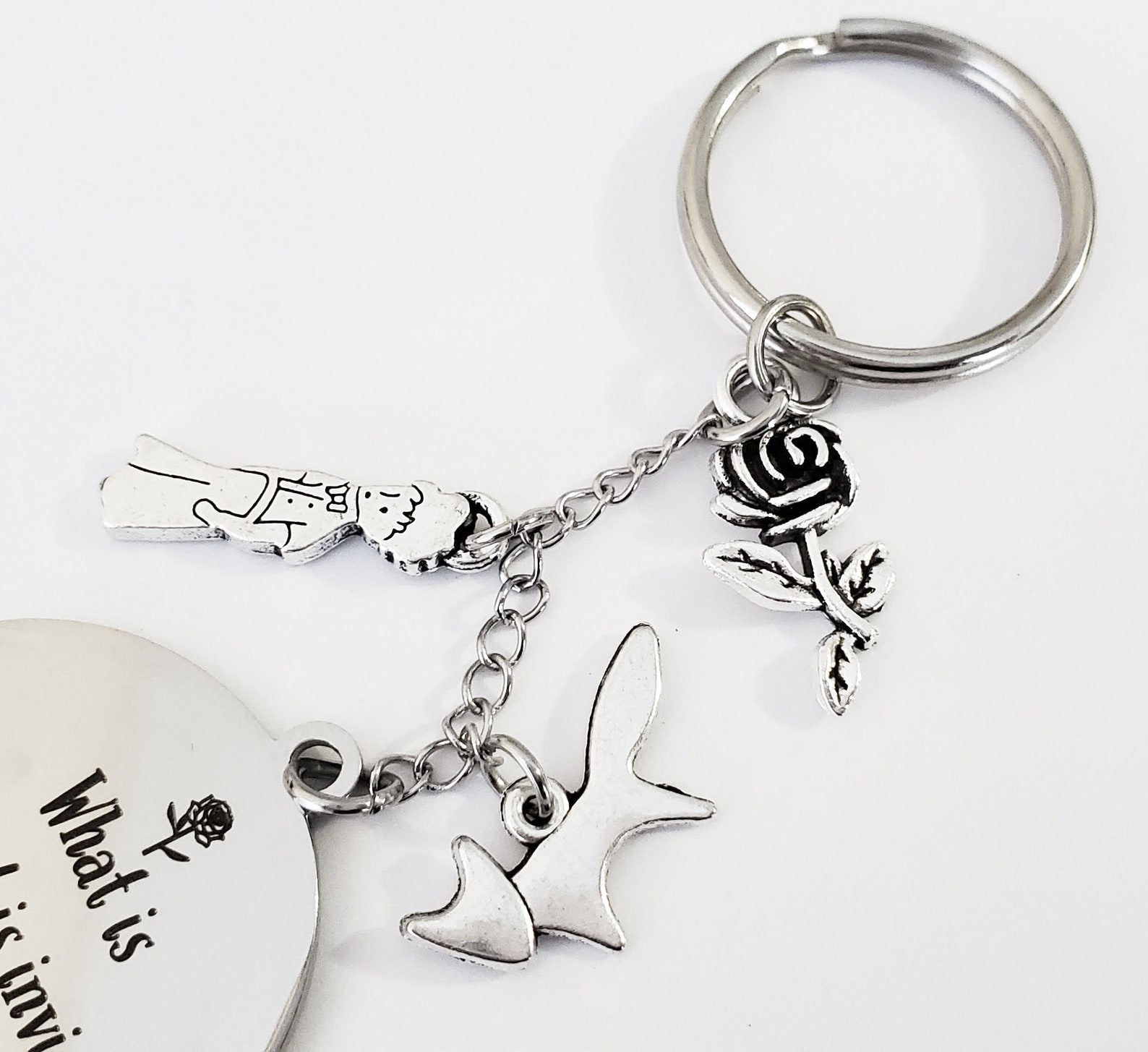 The Little Prince Keychain - What is Essential is Invisible to the Eye ...