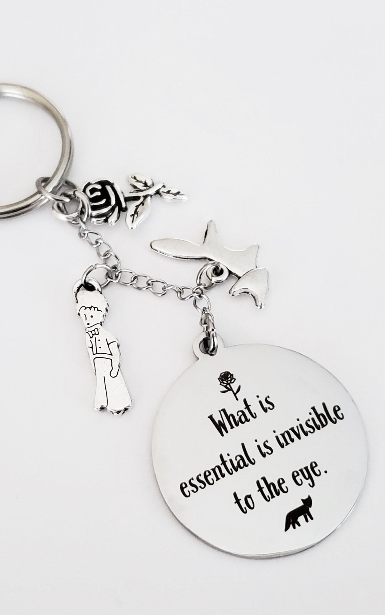 The Little Prince Keychain - What is Essential is Invisible to the Eye ...
