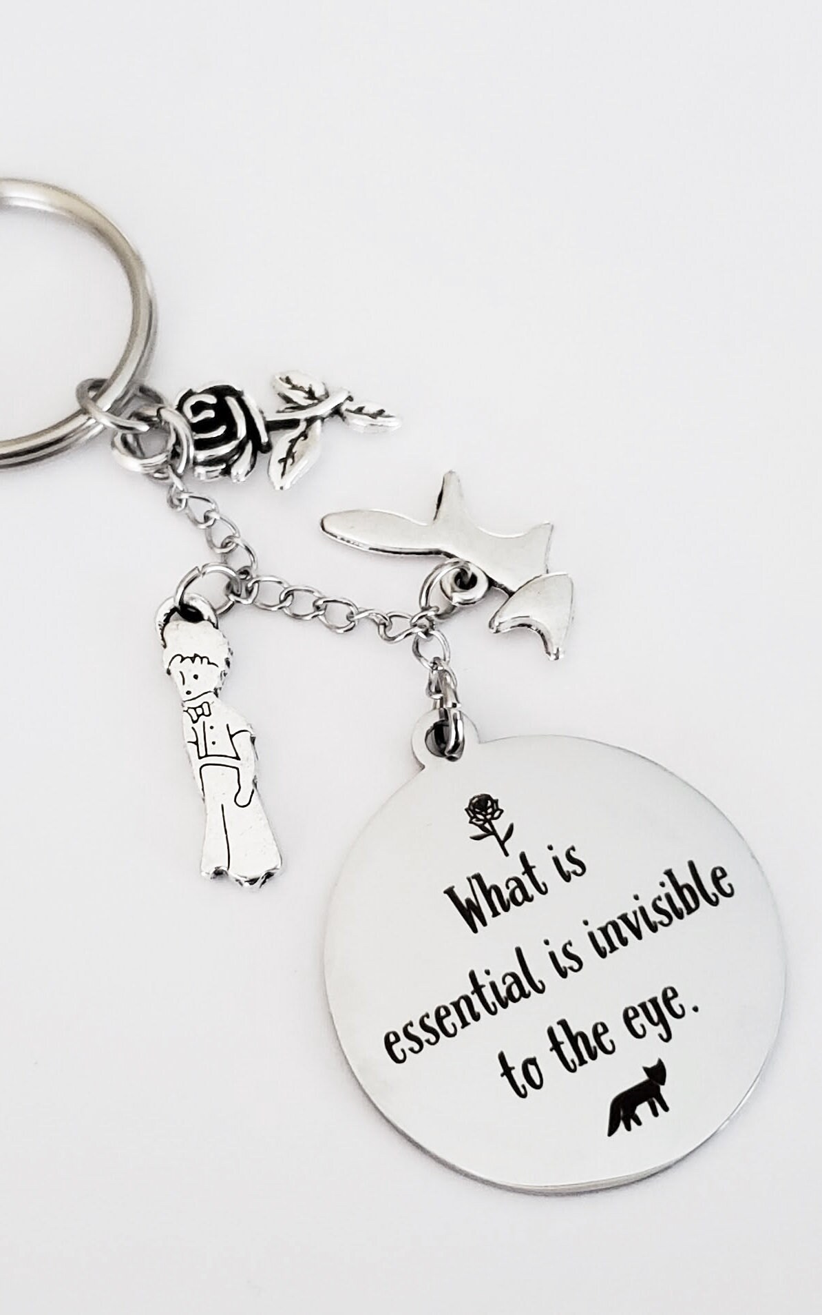 The Little Prince Keychain - What is Essential is Invisible to the Eye ...