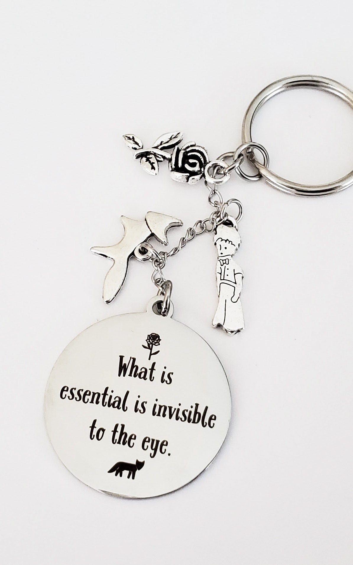 The Little Prince Keychain - What is Essential is Invisible to the Eye ...