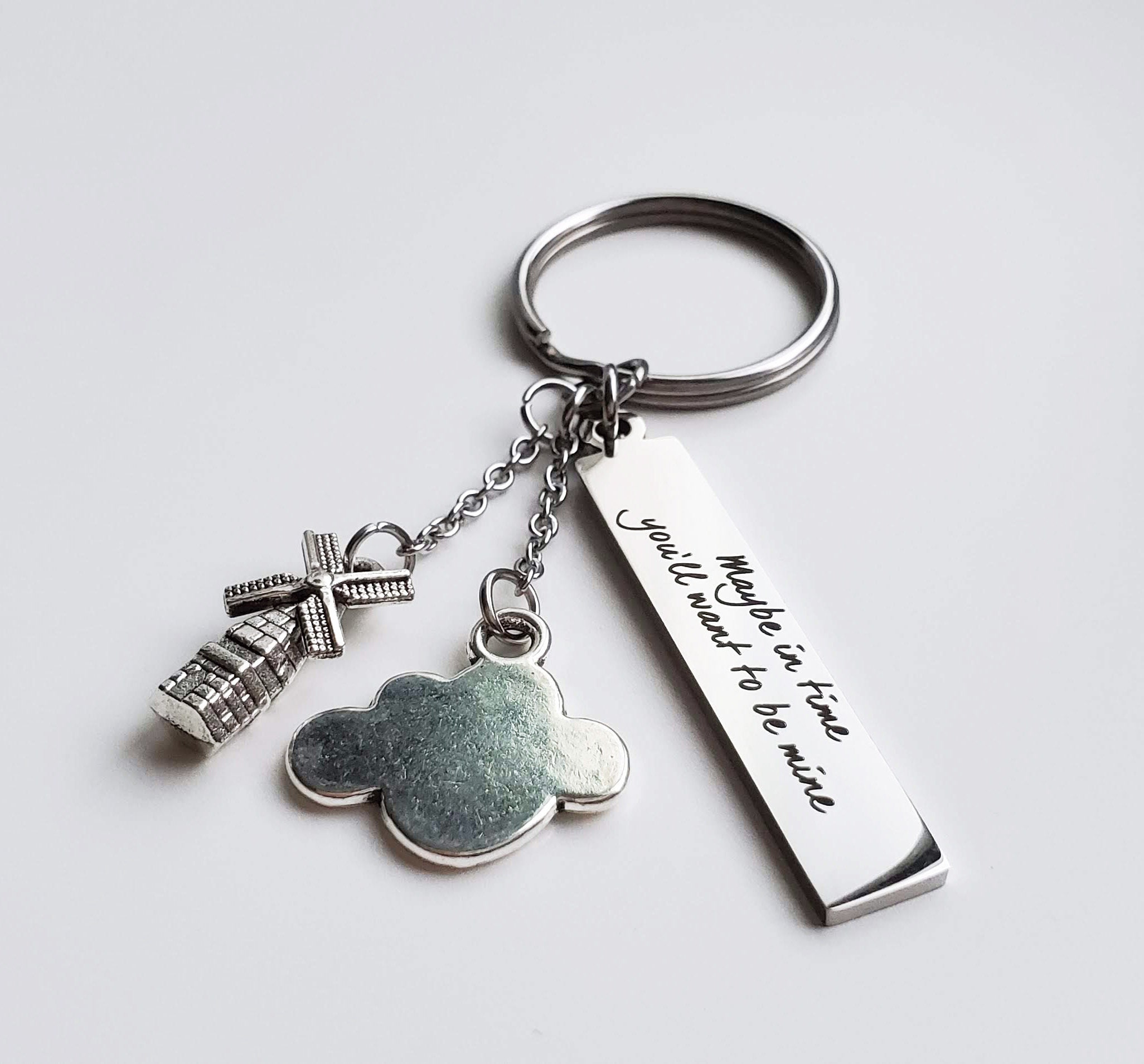 Gorillaz Windmill Keychain El Manana Feel Good Inc. Gorillaz - Etsy