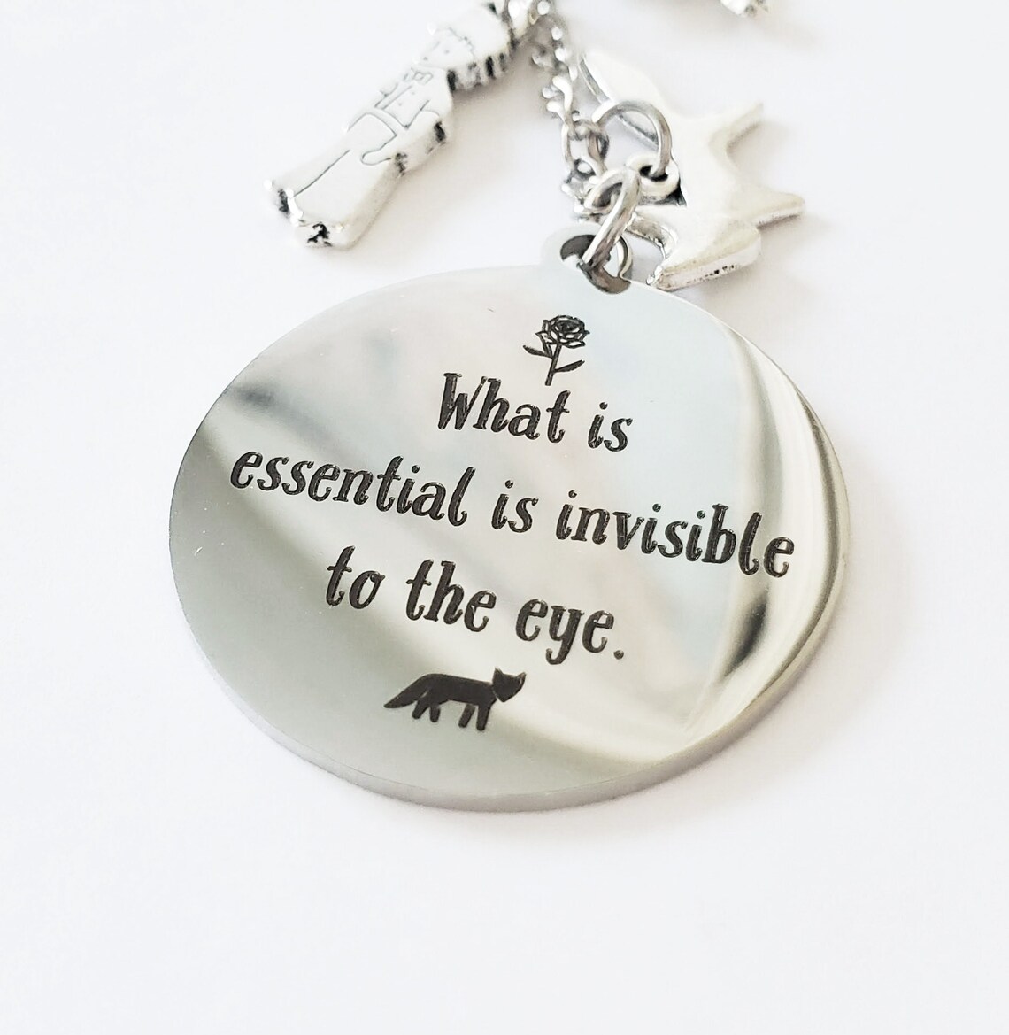 The Little Prince Keychain - What is Essential is Invisible to the Eye ...