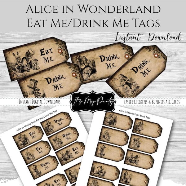 Eat Me Tags - Etsy