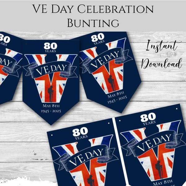 Ve Day Party Decorations - Etsy UK