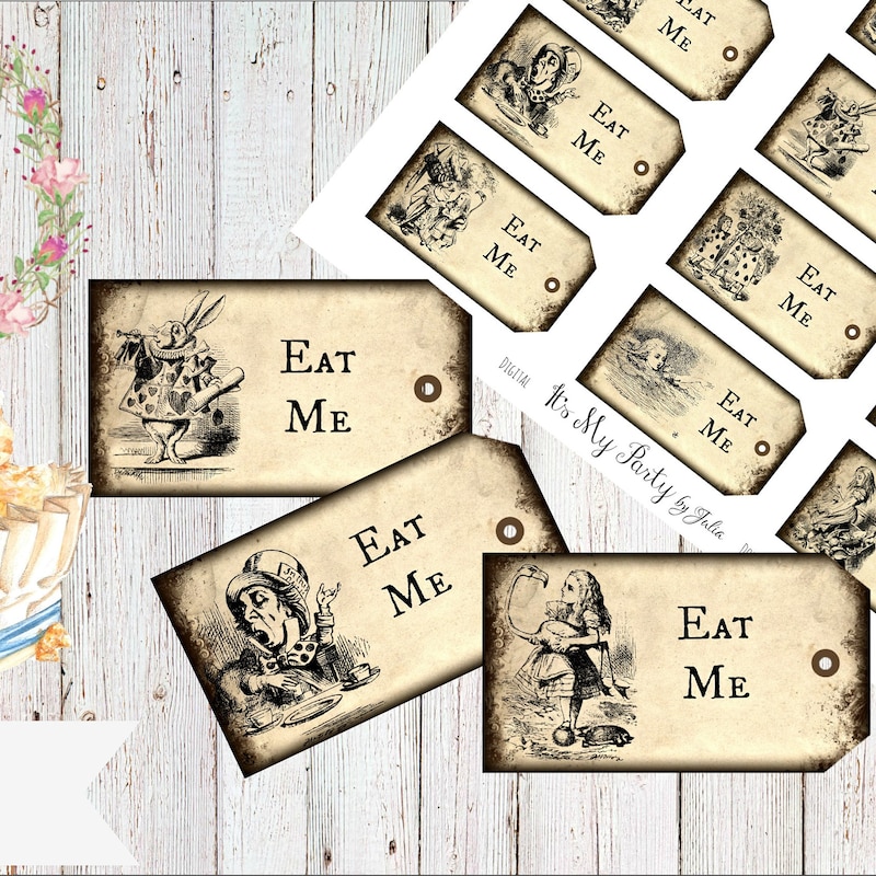 Eat Me Tags - Etsy